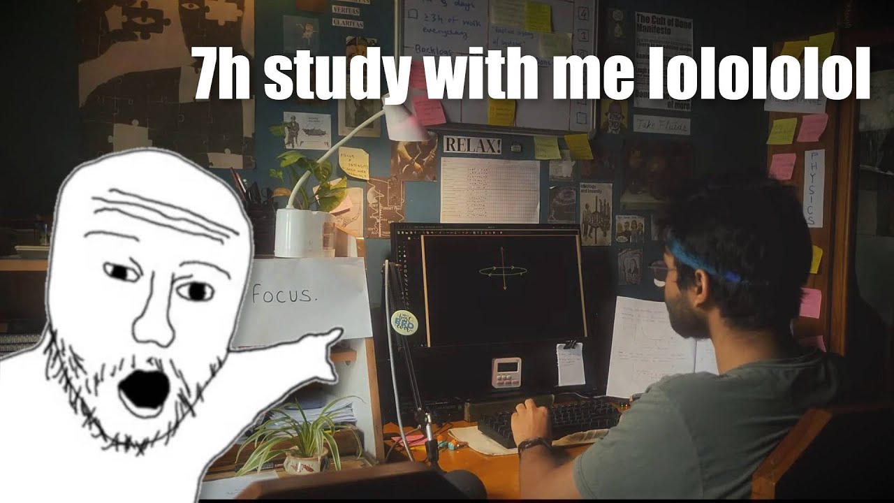 🎓7h Study with Me | 50/10 Pomodoro | study because it matters - YouTube