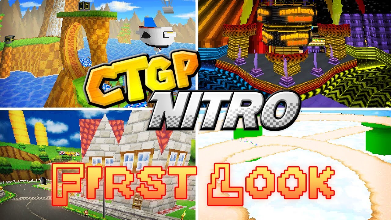 CTGP Nitro v0.0.1 - All New Custom Tracks (Mario Kart DS) - YouTube