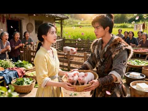 【IndoSub】Pria paling ganteng di desa kasih tiga ekor anak babi ke gadis, mau nikahi dia.#minidrama