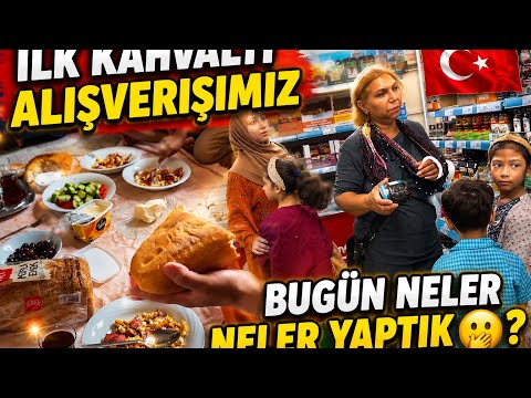 Türkiyedeki ilk kahvaltımız 😊| Edirne Cuma pazarina gittik🫣| Çocuklar buraya alışabildimi🫤| Vlog🇹🇷