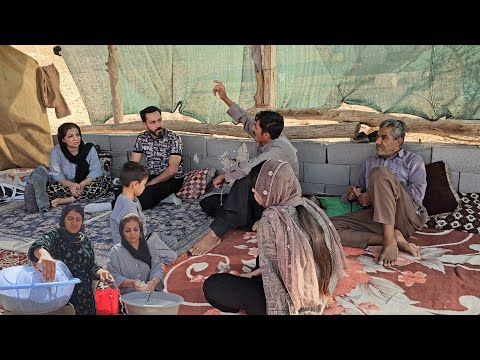 The Nomadic Hospitality Tradition in the Mountains; A Special Day for Rajab and Hakimeh's Guests