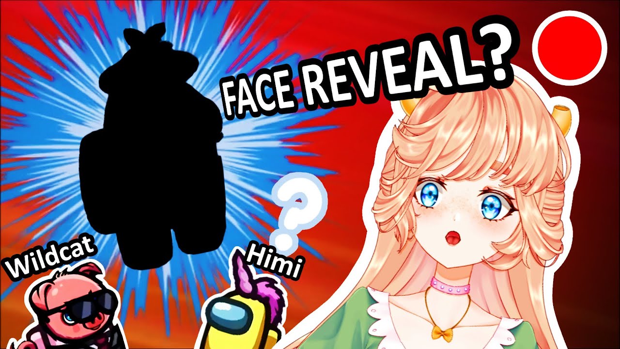 🔴 AMONG US BUT ITS A VTUBER FACE REVEAL - YouTube