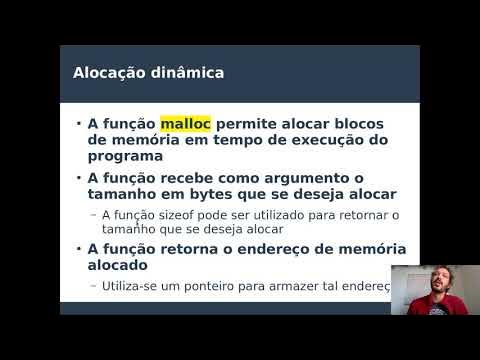 Estrutura de dados em C - Aula de Revisão - Alocação dinâmica de ...