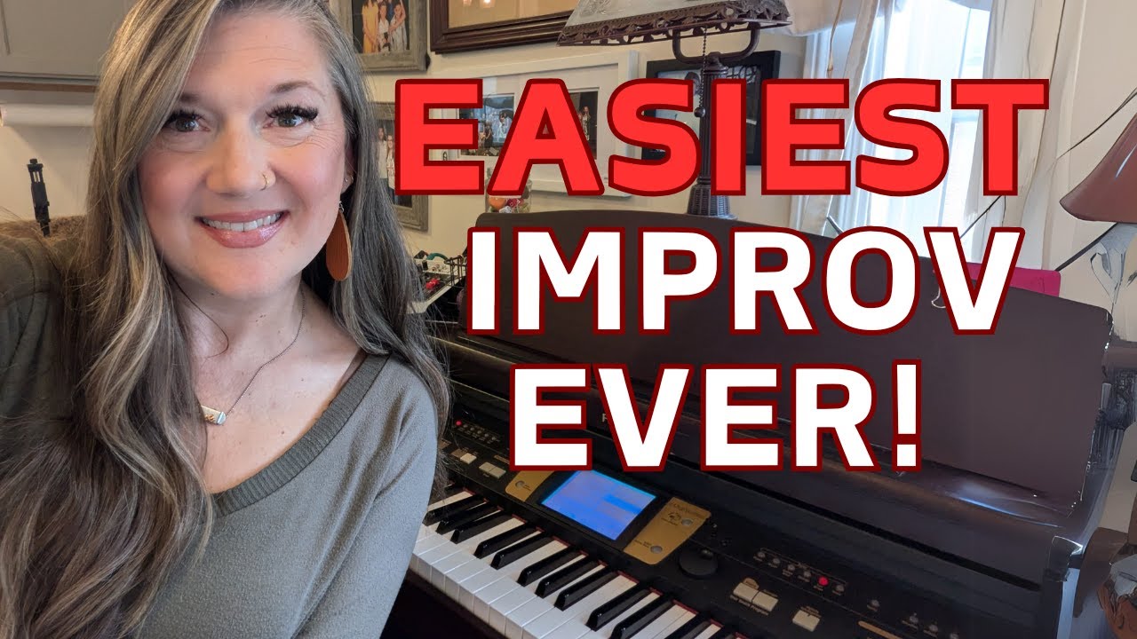 Easiest Piano Improvisation Ever! Beautiful Music Tutorial for the Beginner - YouTube