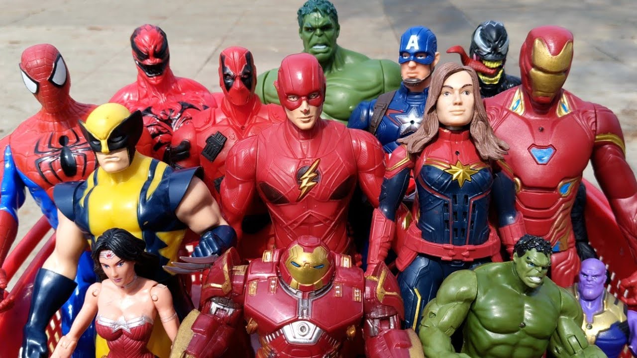 Avengers Superhero Story,Marvel's Captain America,Batman,Spiderman Vs ...