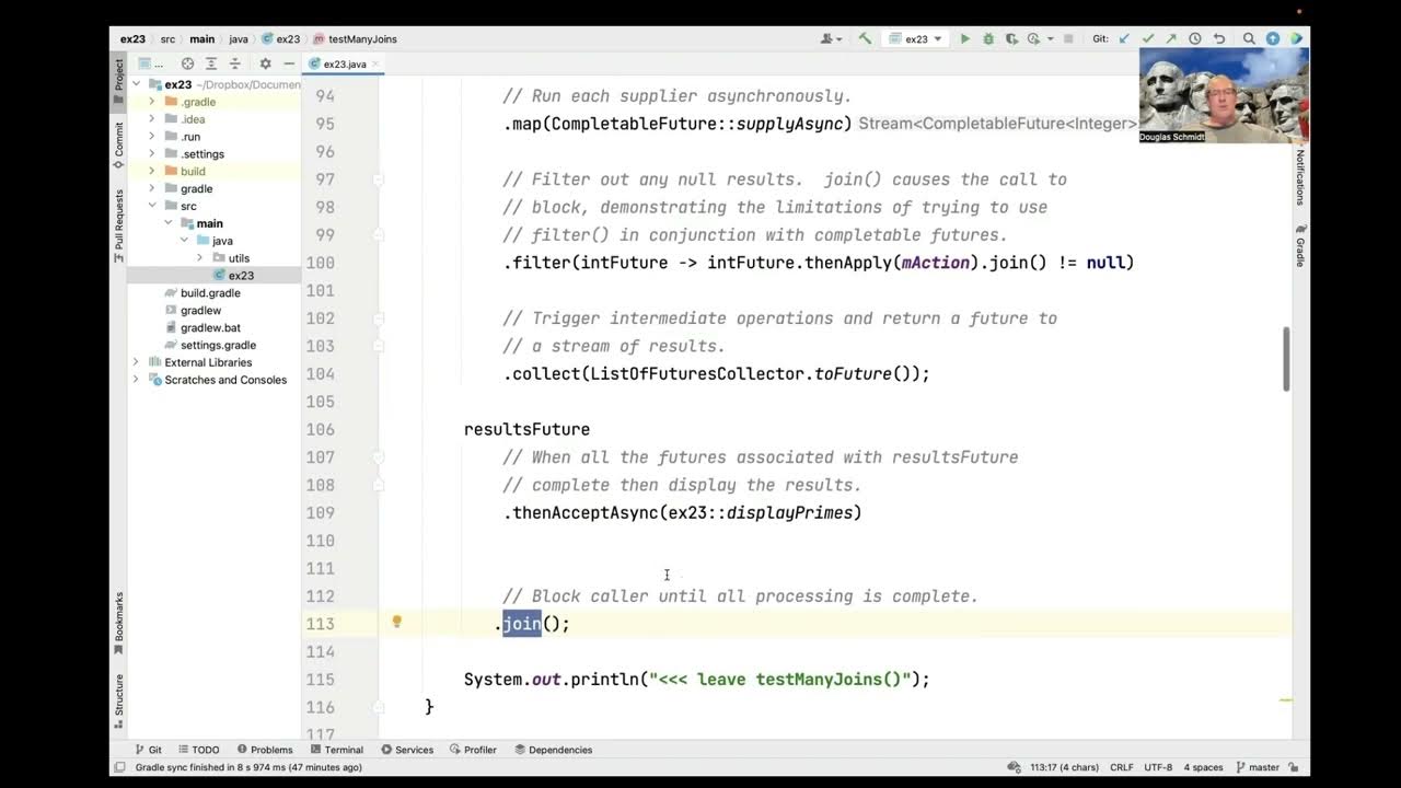 Comparing the Overview of Blocking vs. Non-Blocking with the Java Completable Futures framework ...