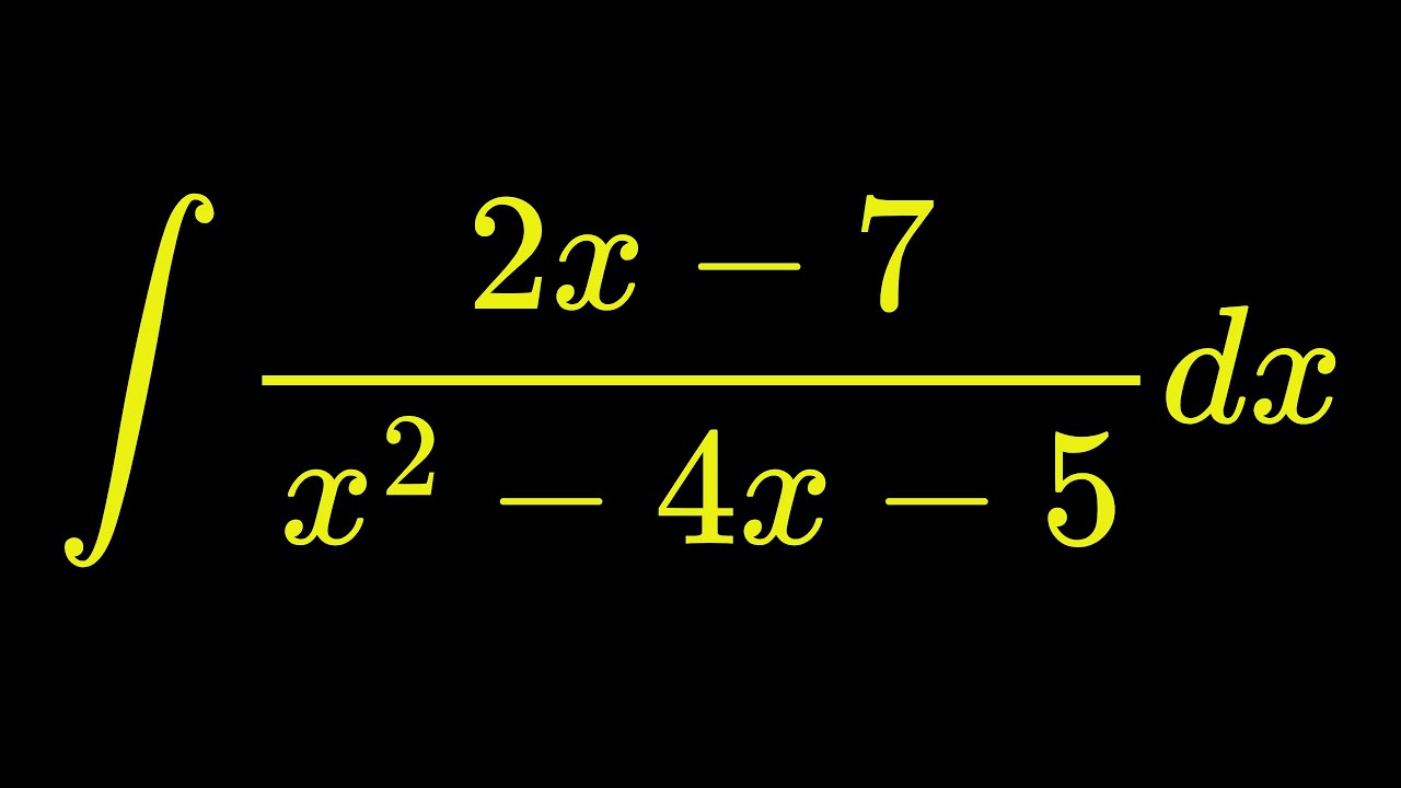 Integral Of 2x 7 X 2 4x 5 Dx YouTube integral-of-2x-7-x-2-4x-5-dx-youtube