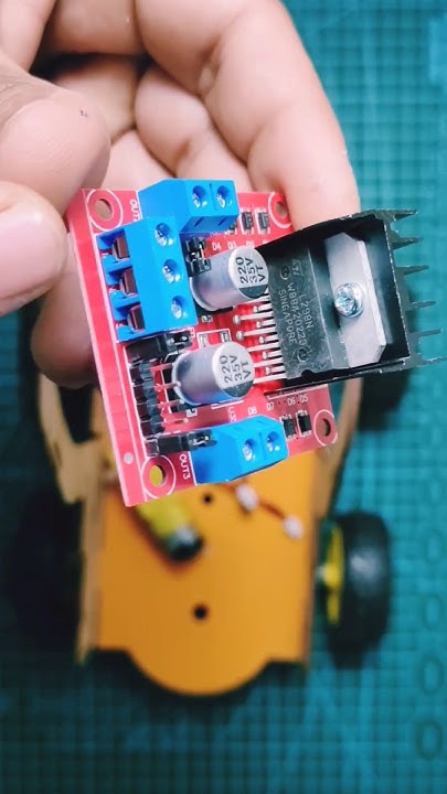 Motor driver L298D working with arduino || tutorial video| arduino projects - YouTube