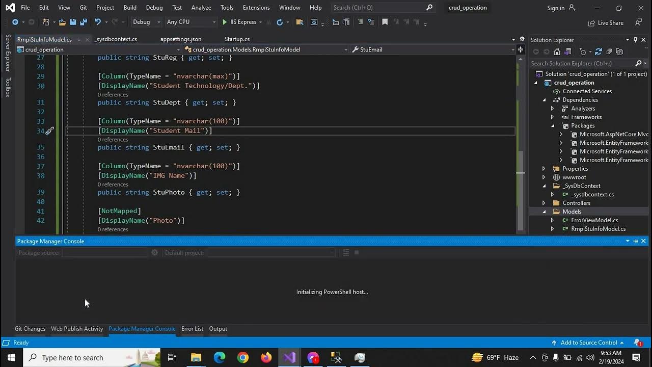 CRUD Operation part 2 - YouTube
