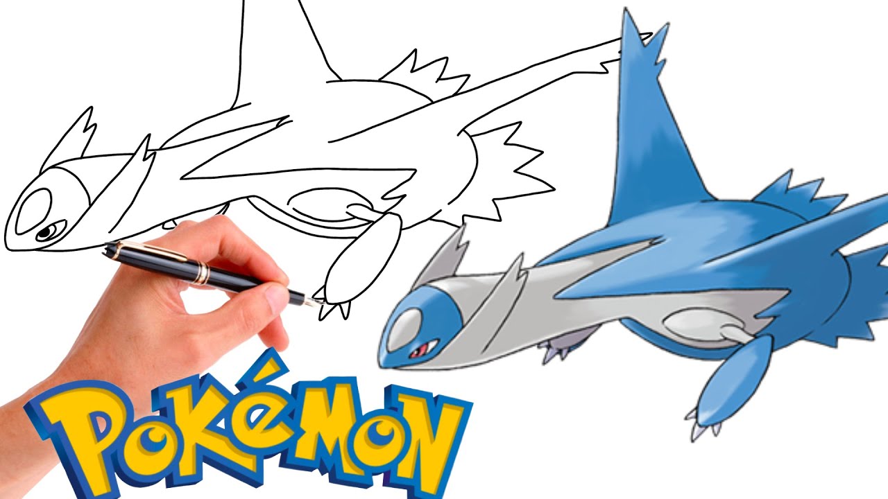 How To Draw LATIOS POKEMON #381 | Generation 3 - YouTube
