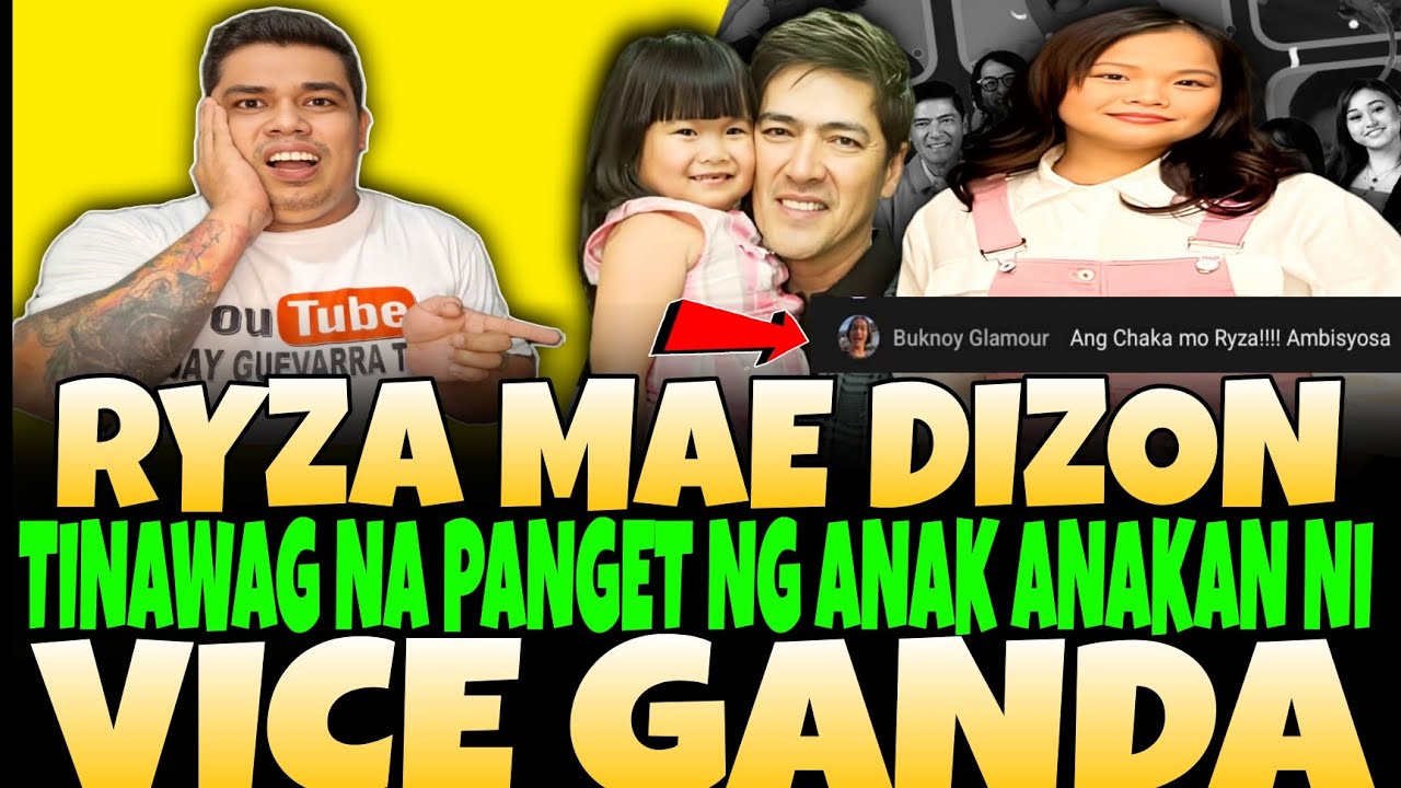 RYZA MAE DIZON NILAIT NG ANAK ANAKAN NI "VICE GANDA" ️ - YouTube