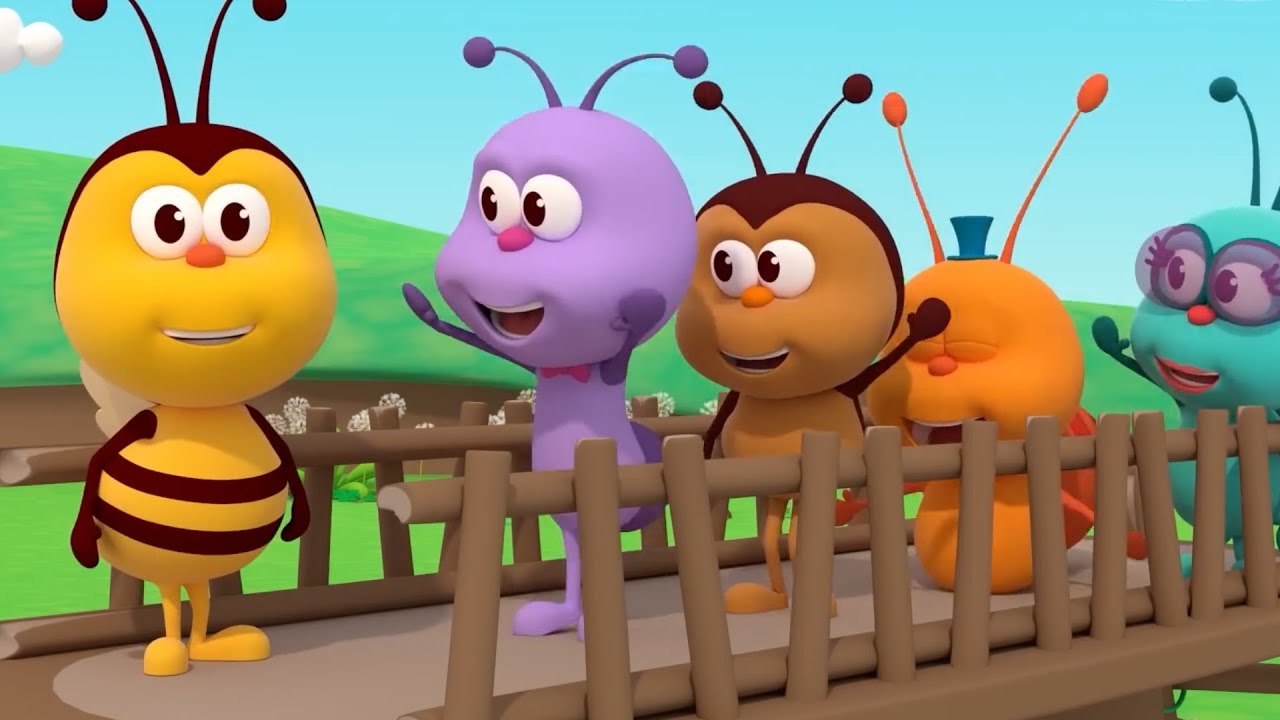 Halkalı Şeker Arı vız vız çocuk şarkısı çizgi film izle Bebek Şarkıları ...