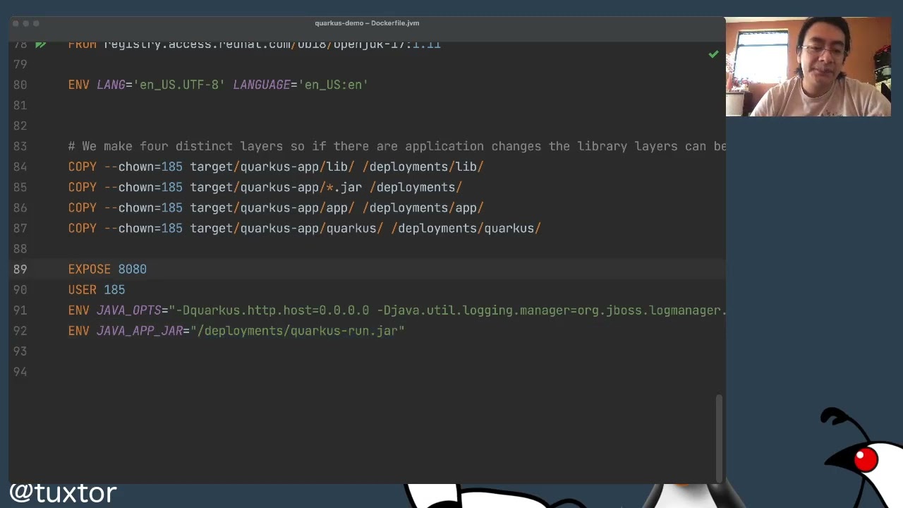 Contruyendo Un Contenedor Docker Con Quarkus Youtube
