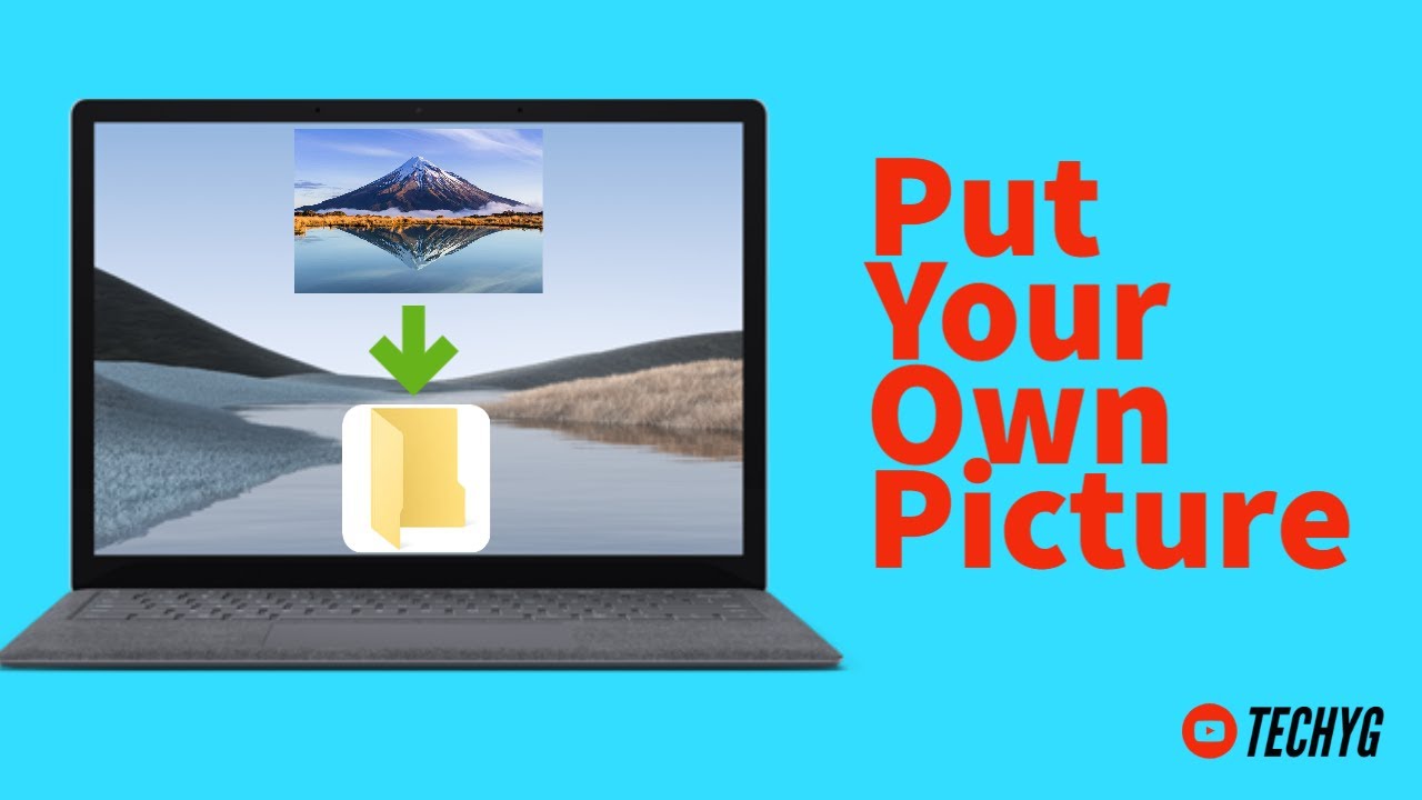 How To Change A Folder's Icon To A Picture | TechyG - YouTube