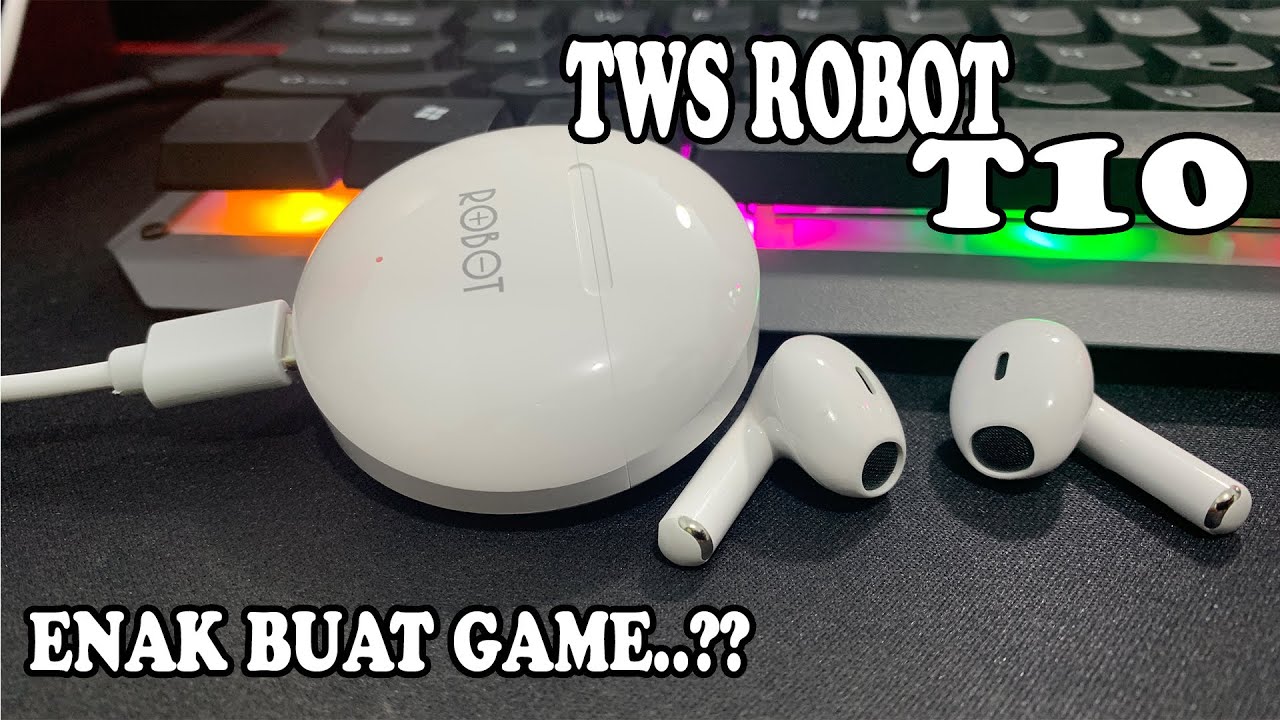 [REVIEW] TWS ROBOT T10 HARGA SERATUS RIBUAN - YouTube