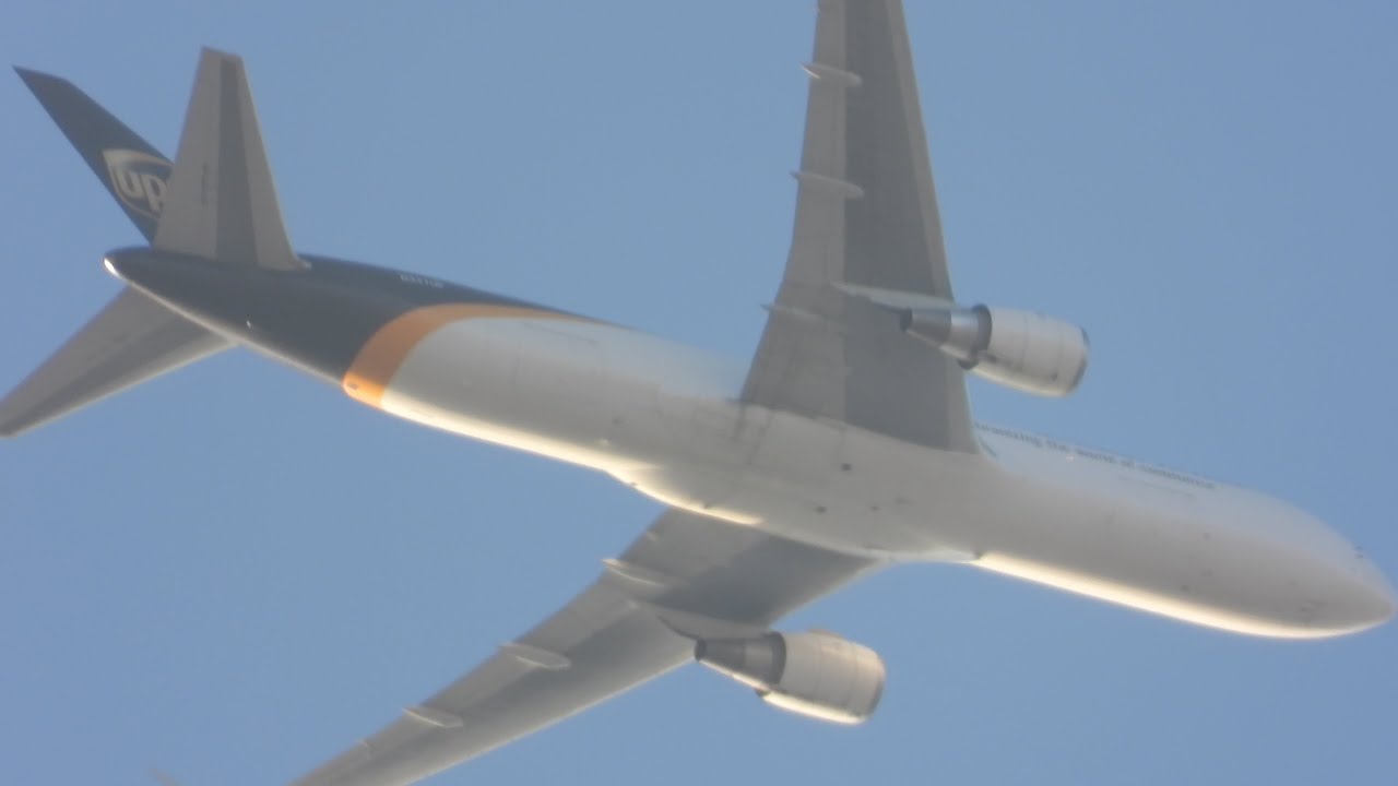 UPS Airlines and Allegiant Air, May 18, 2023, 7:07PM: Nikon P1000 - YouTube