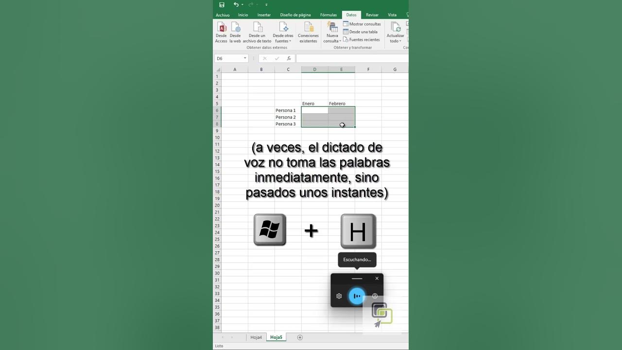 ¡Descubre el Secreto para Usar el Dictado de Voz en Excel! - YouTube