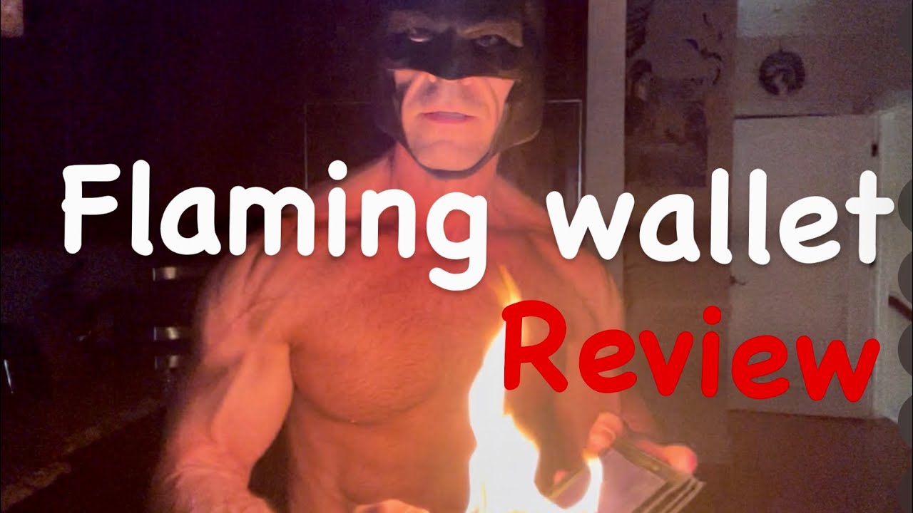 Bucks County Batman I Flaming Wallet Review - YouTube