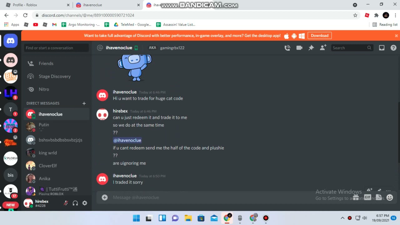 Roblox pet simulator x someone trying to scam me with fake huge cat ...