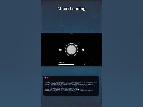 Beautiful Modern Loading SPACE Screen C# WPF #wpf #design #csharp #uidesign #uidesign #shorts ...