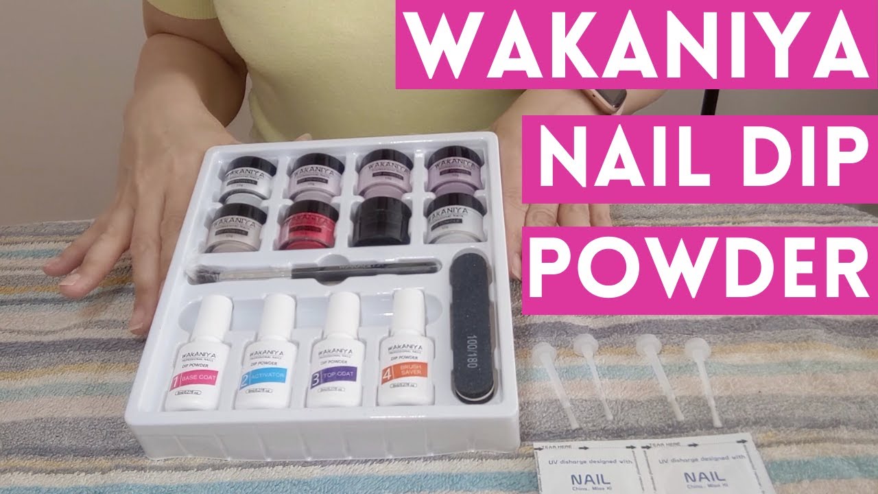 WAKANIYA Nail Dip Powder - Review - YouTube
