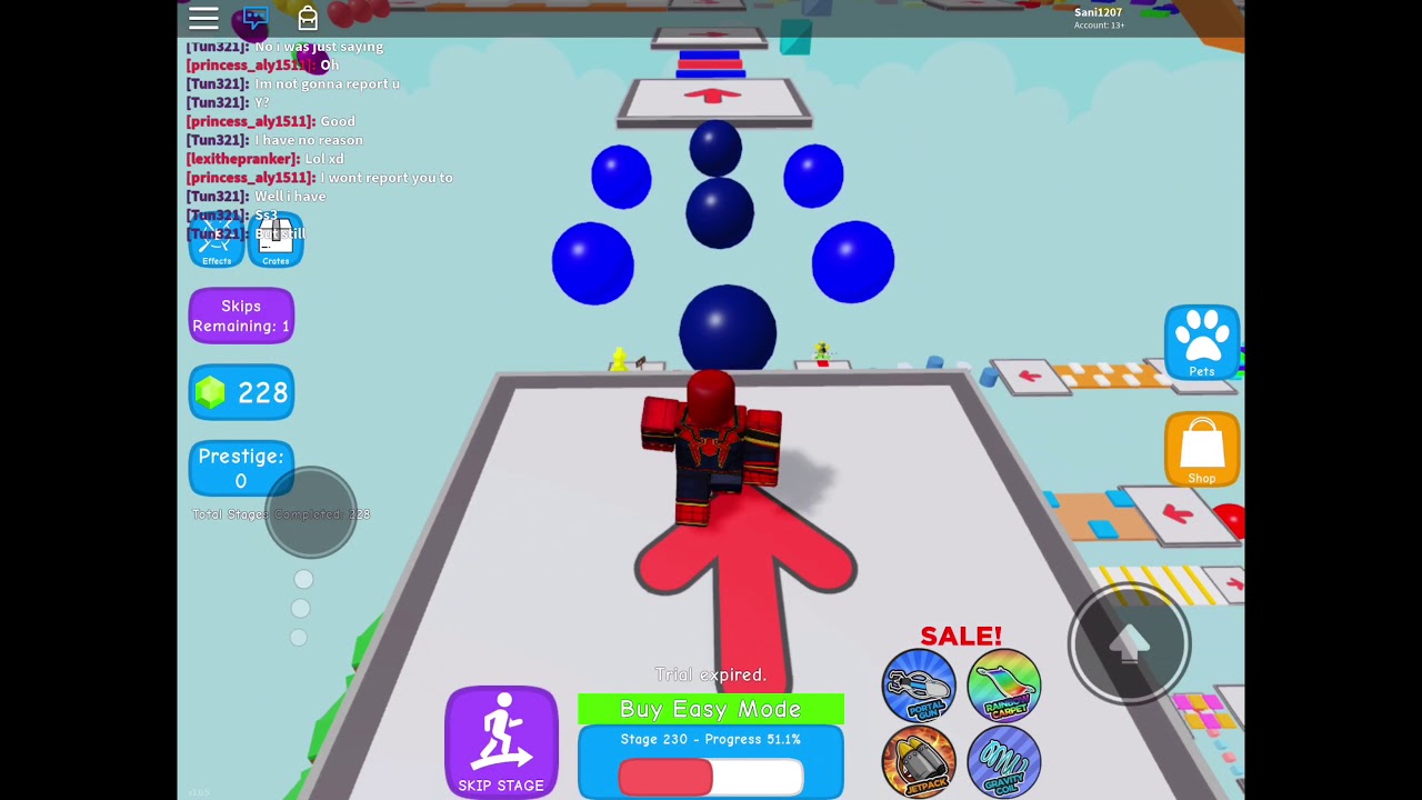 Part 5 of our awesome obby! - YouTube