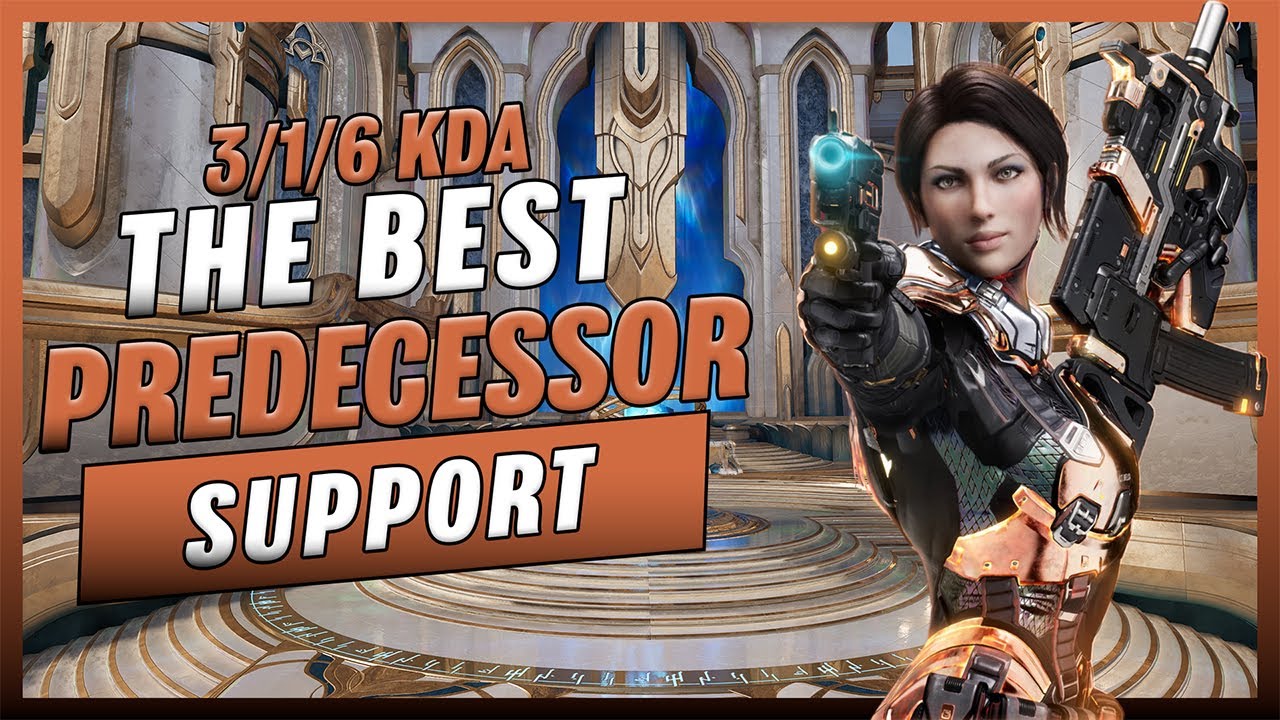 Best Support in Predecessor to Help ADC - Predecessor Gameplay - YouTube