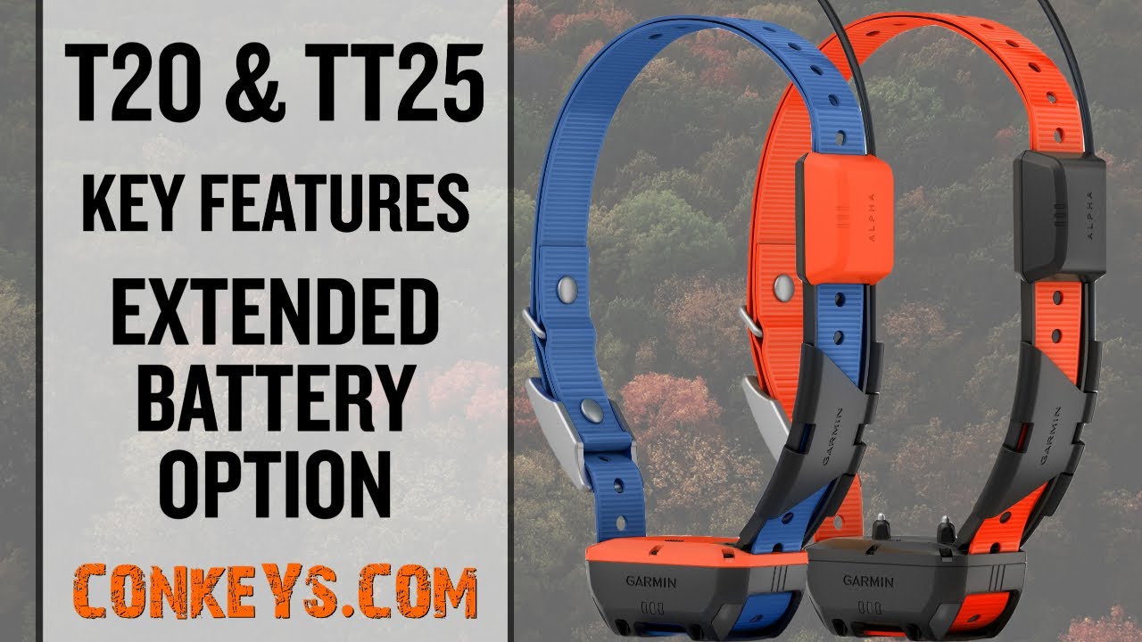 NEW Garmin TT25 & T20 Features - Extended Battery Option - YouTube