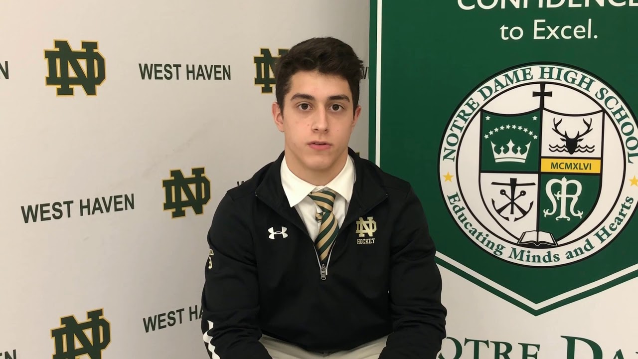 Ian Hayden '19 Previews NDWH 2018-19 Hockey Season - YouTube