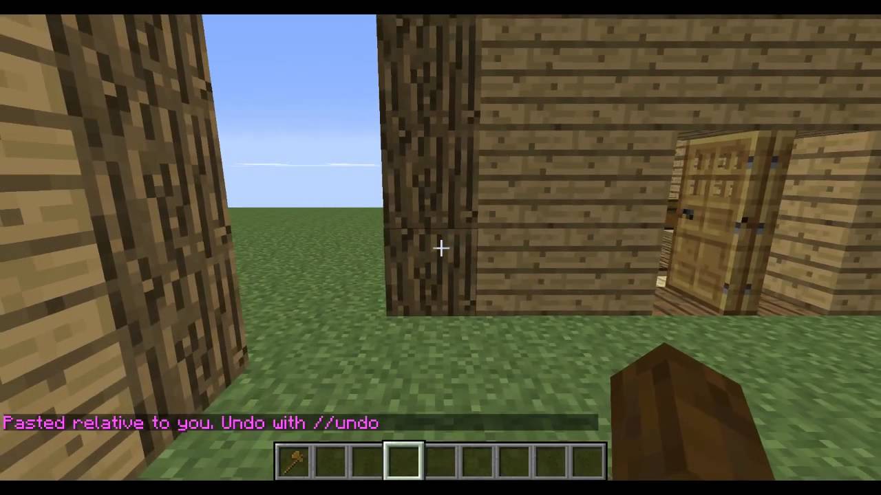 World Edit Tutorial- Episode 3: Copying, Pasting And Rotating! - YouTube