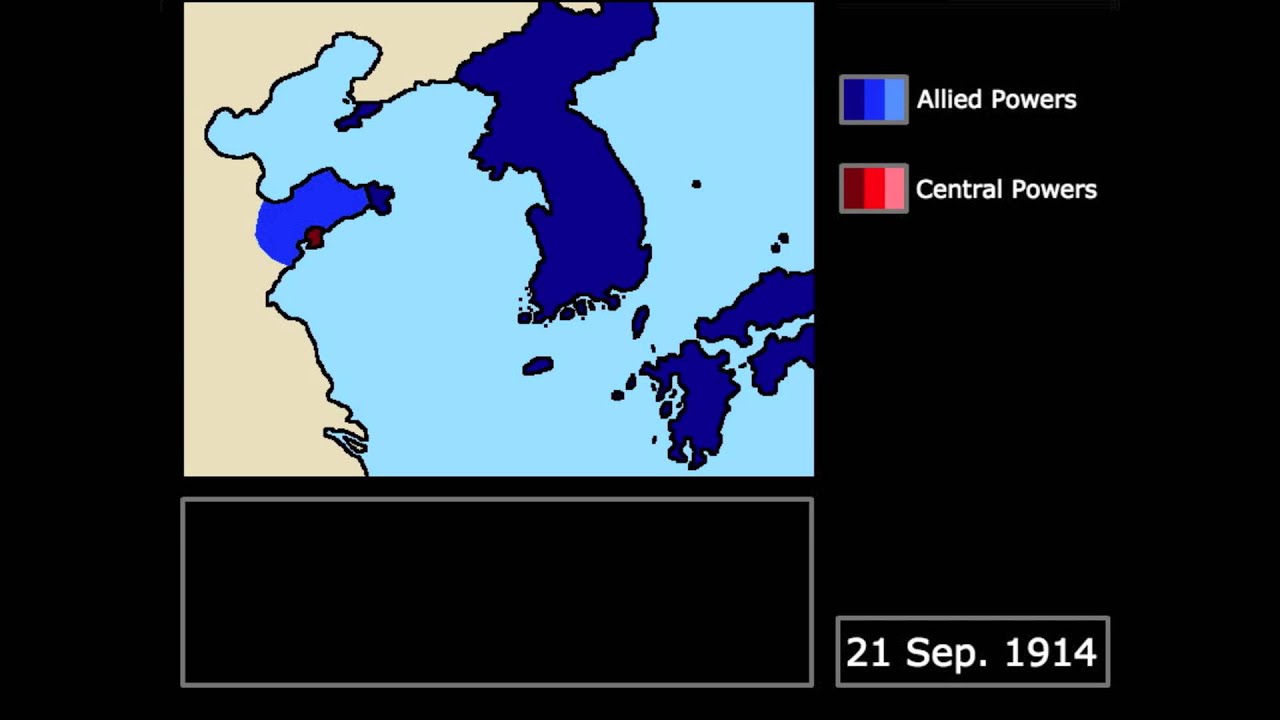 [WWI] World War One in East Asia (1914-1918): Every Day - YouTube