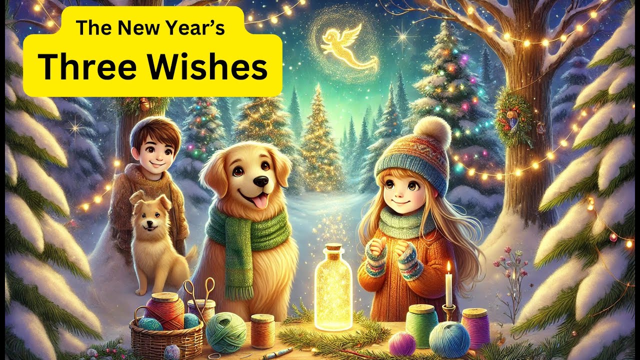 The Three Wishes of New Year | Magical Story for Kids | Magical Story ...
