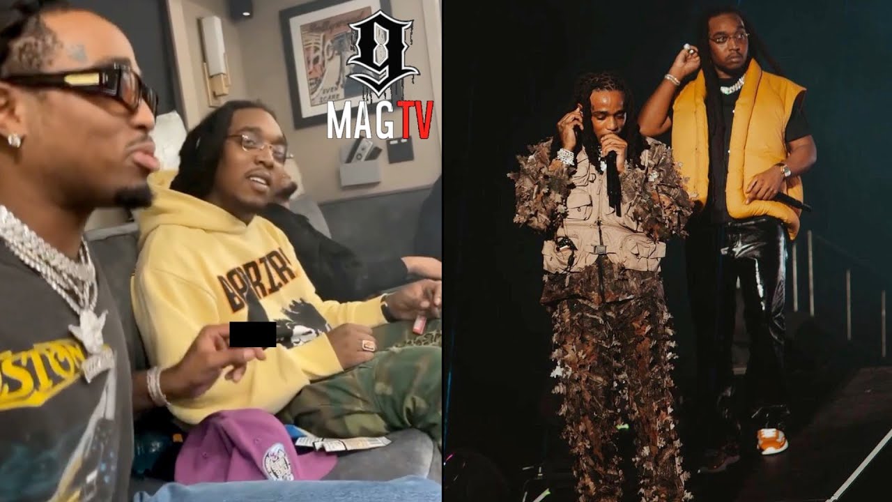 Quavo Shows Off His Vocal Skills During Freestyle With Takeoff! 🗣 - YouTube
