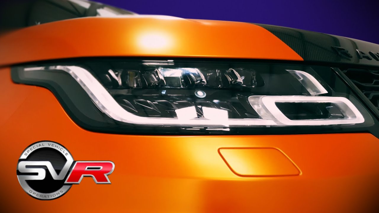 Range Rover SVR | ORANGE IS THE NEW BLACK - YouTube