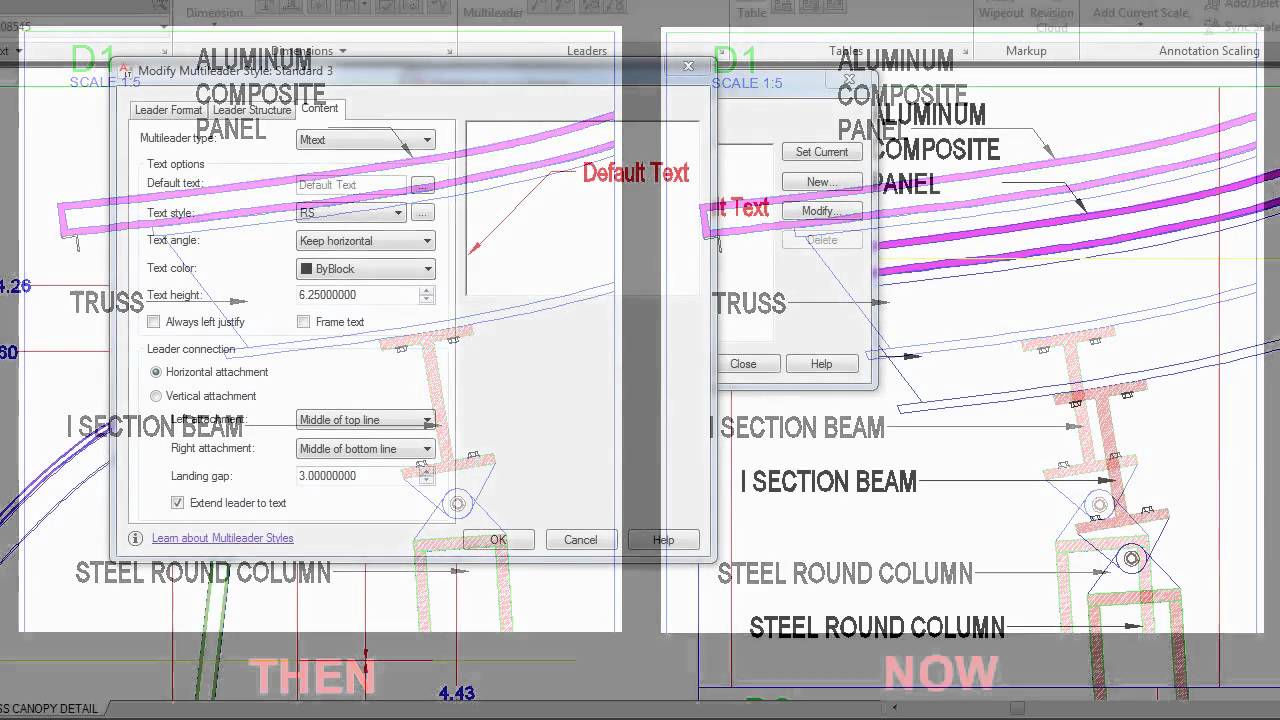 AutoCAD LT 2012 - Annotation - YouTube