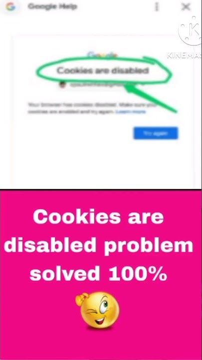 cookies are disabled Your browser cookies disabled make sure cookies disabled #shorts - YouTube