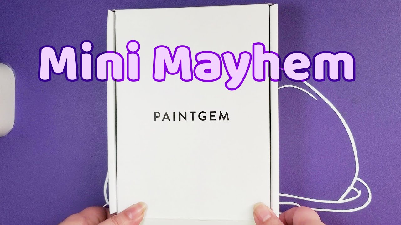 Mini Diamond Painting Mayhem PaintGem - YouTube
