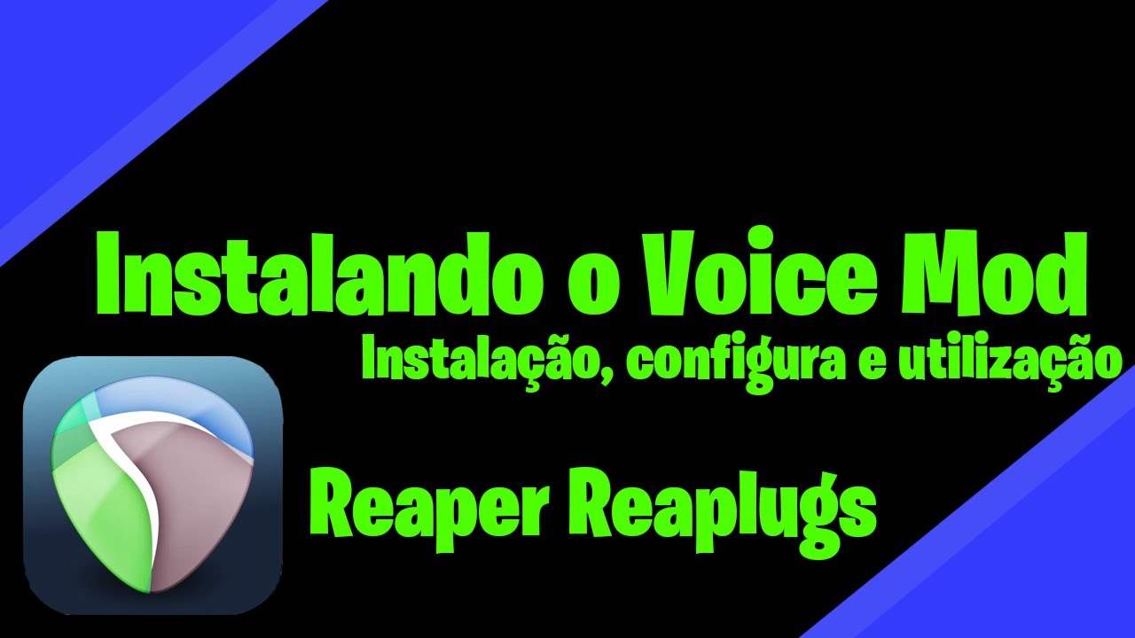 MODIFICADOR DE VOZ - REAPER - PLUGIN REAPLUGS - COMO INSTALAR E CONFIGURAR - YouTube