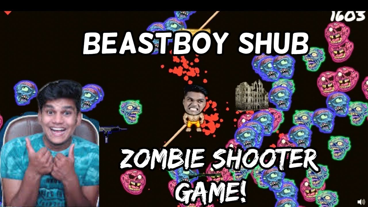 Playing Beast Boy Shub Zombie Shooter Game by WithKoji.com | Shariq ...