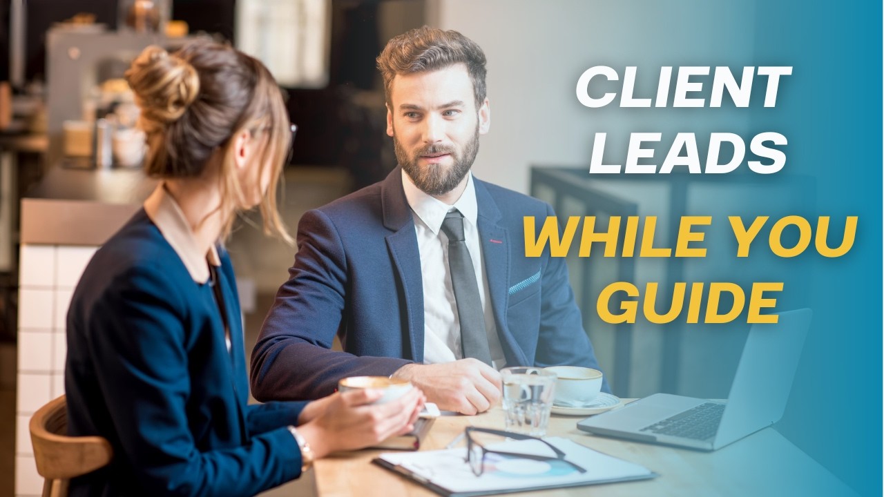 The client leads while you guide in a coaching session - YouTube
