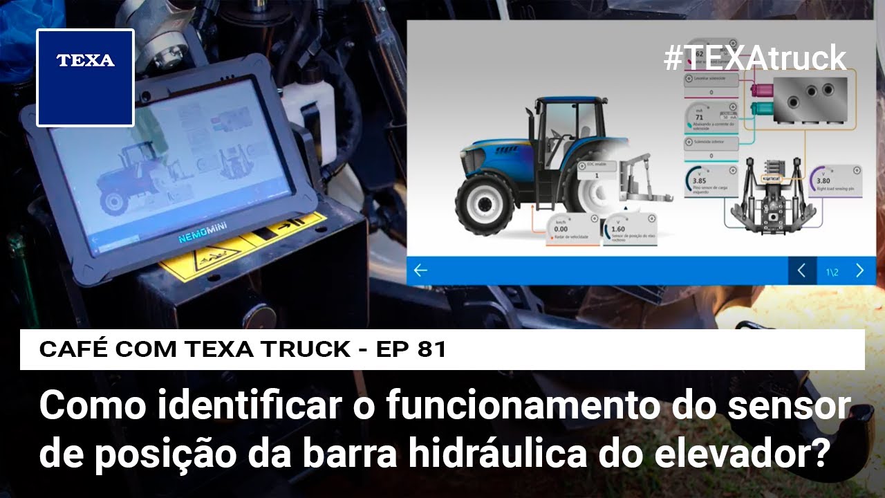 Como verificar o sensor da barra hidráulica do elevador traseiro | CAFÉ ...