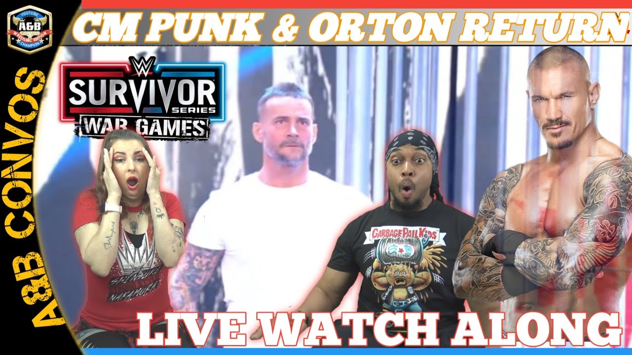 CM Punk RETURNS at Survivor Series WarGames 2023 | Live Stream Watch ...
