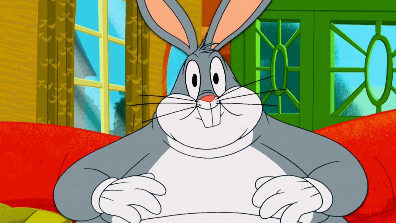 Pernalonga Gordo, irreconhecível | Looney Tunes Show - YouTube