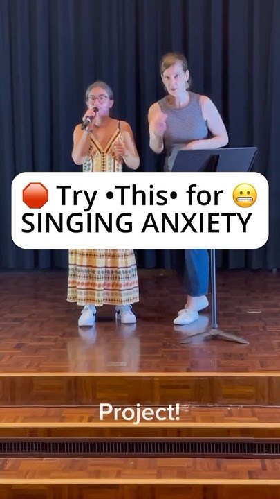 Quick Hack To Overcome Anxiety Singing I Singer Evolution #shorts - YouTube