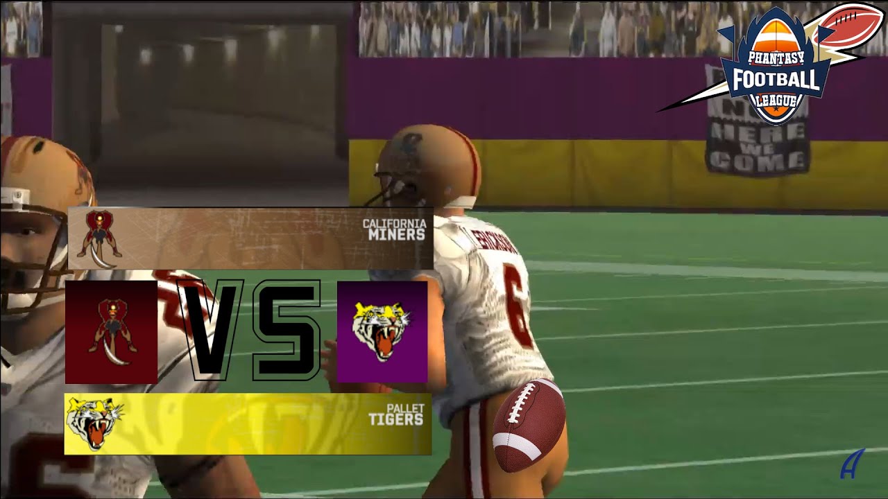 PFL Regular Season Week 9: California Miners at Pallet Tigers - YouTube