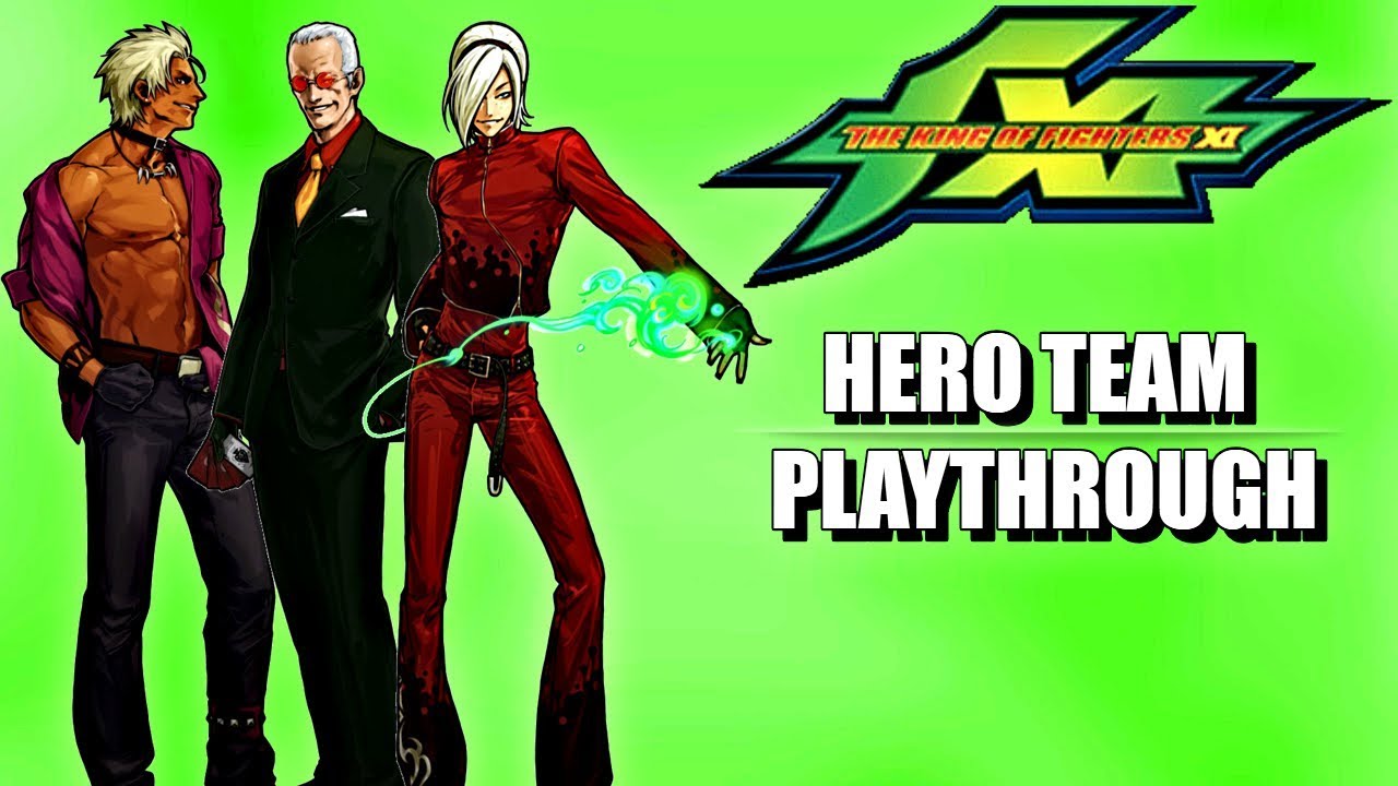 The King of Fighters XI: Hero Team -Arcade- Playthrough & Ending (with ...