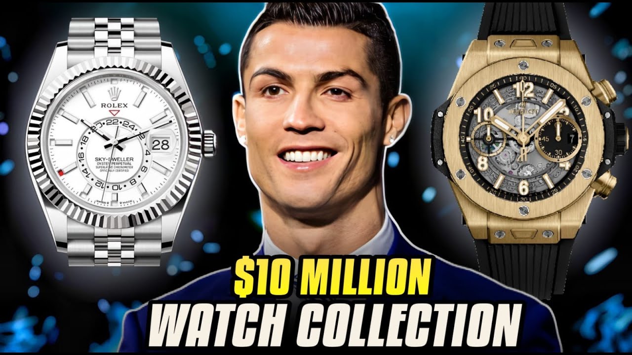 Inside Cristiano Ronaldo’s $10 million watch collection - YouTube