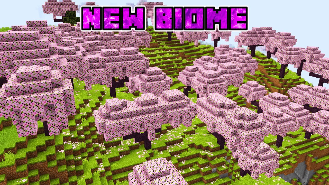 New Biome in Minecraft !!! - YouTube