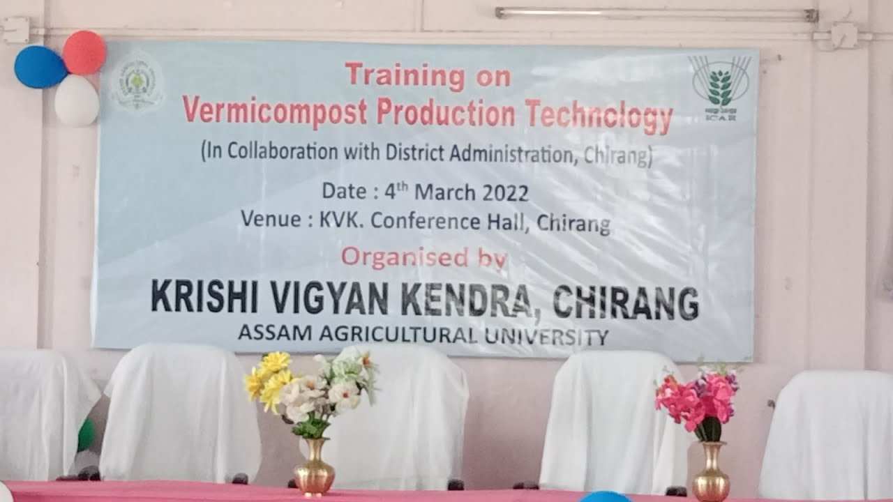 Training on vermicompost production - YouTube