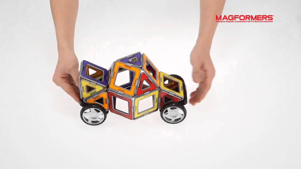 Deals 40% For Magformers Magnets in Motion 300 Piece Power Set - YouTube